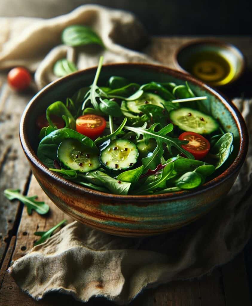 Simple Green Salad - World Cuisines Network