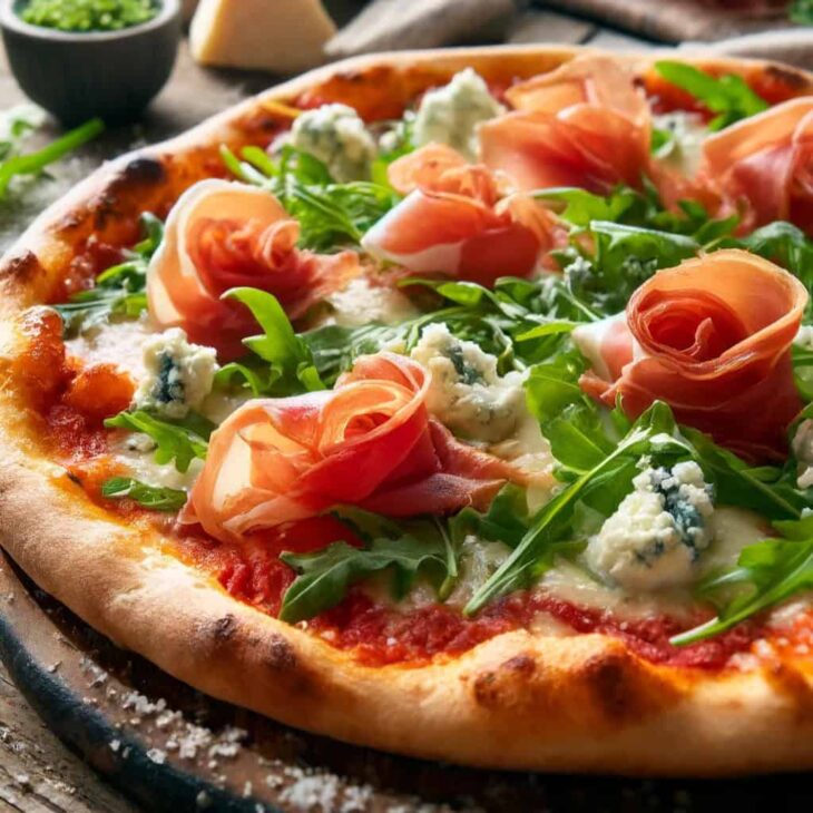 Mediterranean Goat Cheese Pizza Recipe - World Cuisines Network